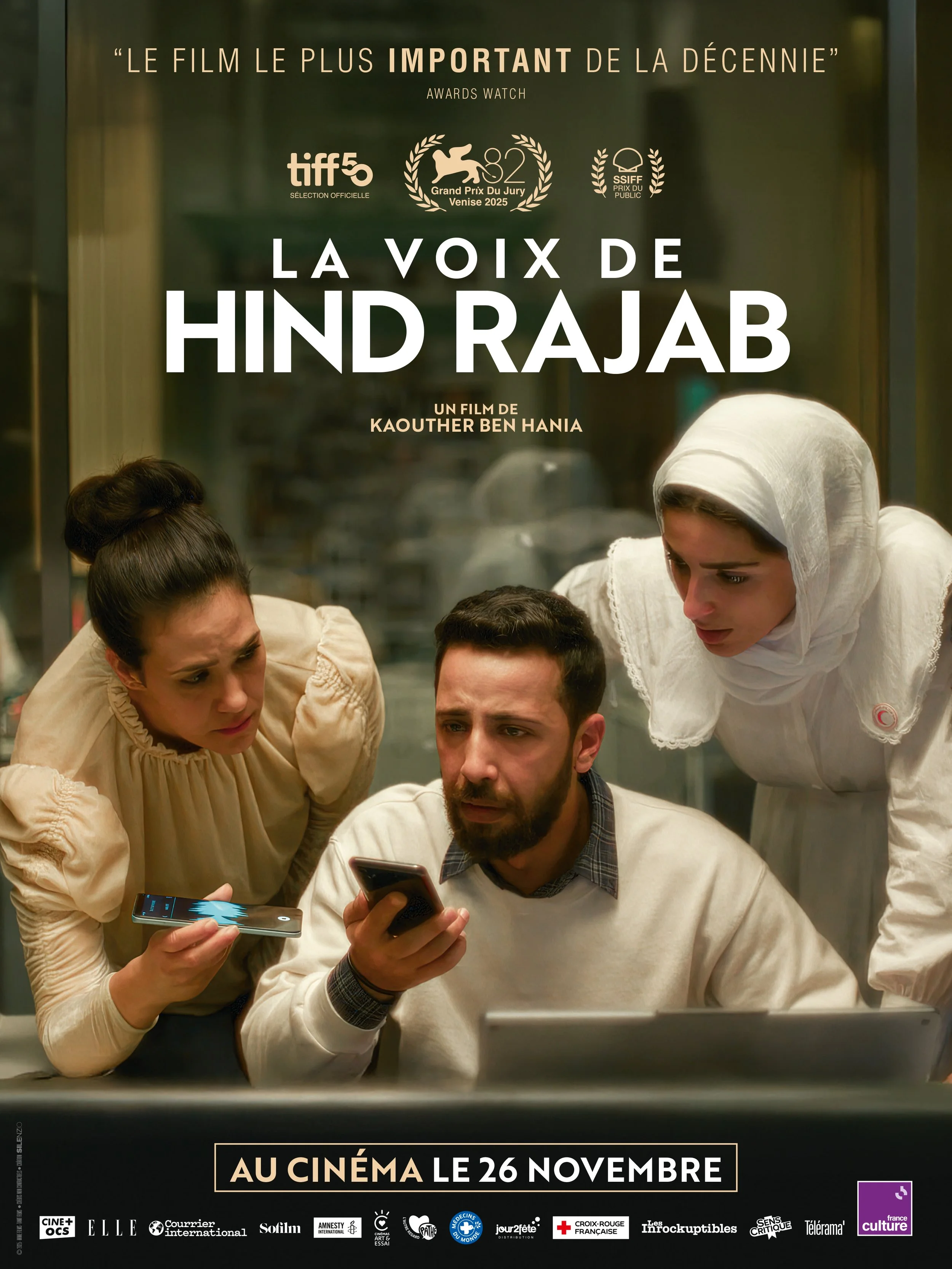 DÉBAT CRITIQUE : LA VOIX DE HIND RAJAB - Kaouther Ben Hania — Sorociné