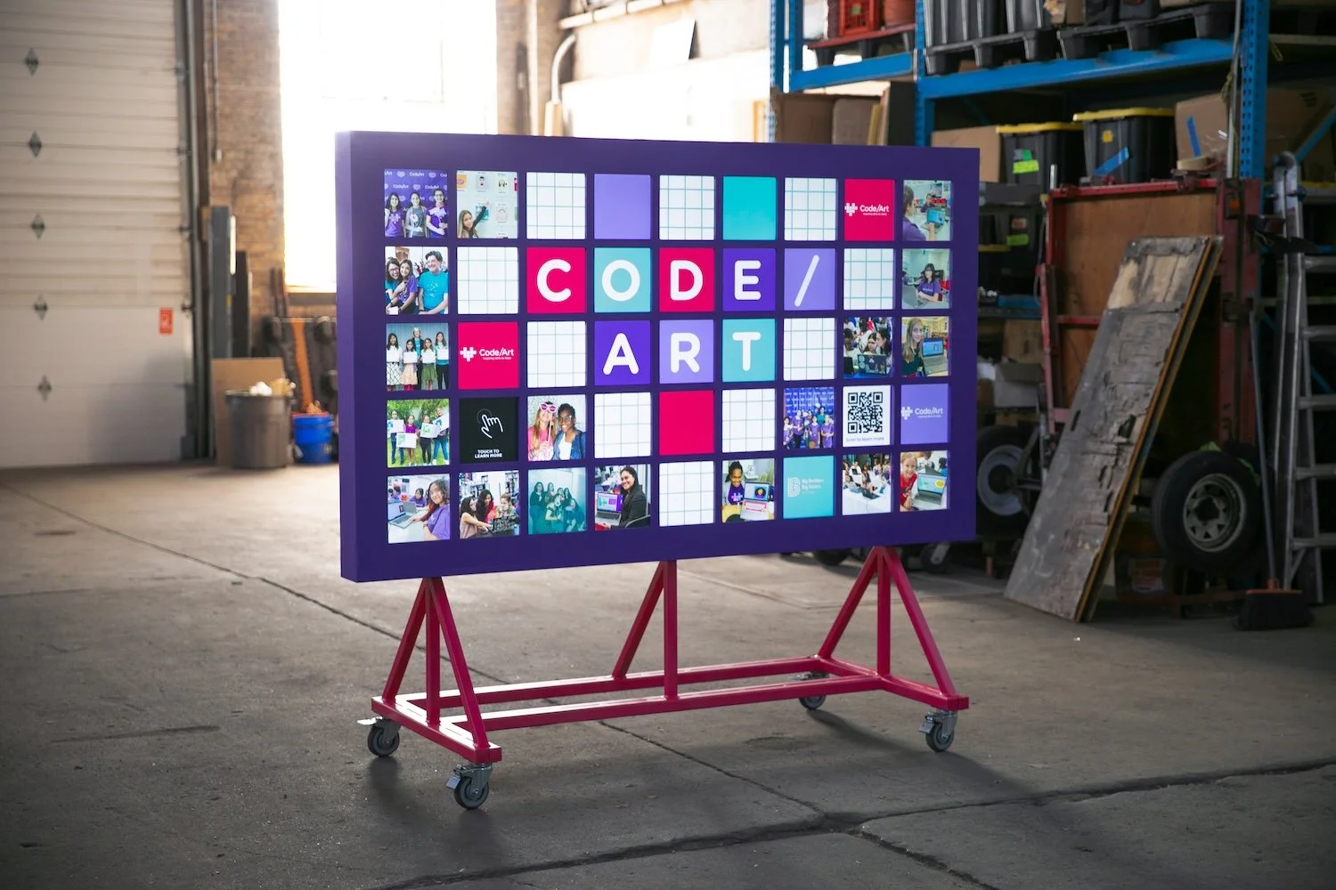 Code/Art Display — Laura Miracle
