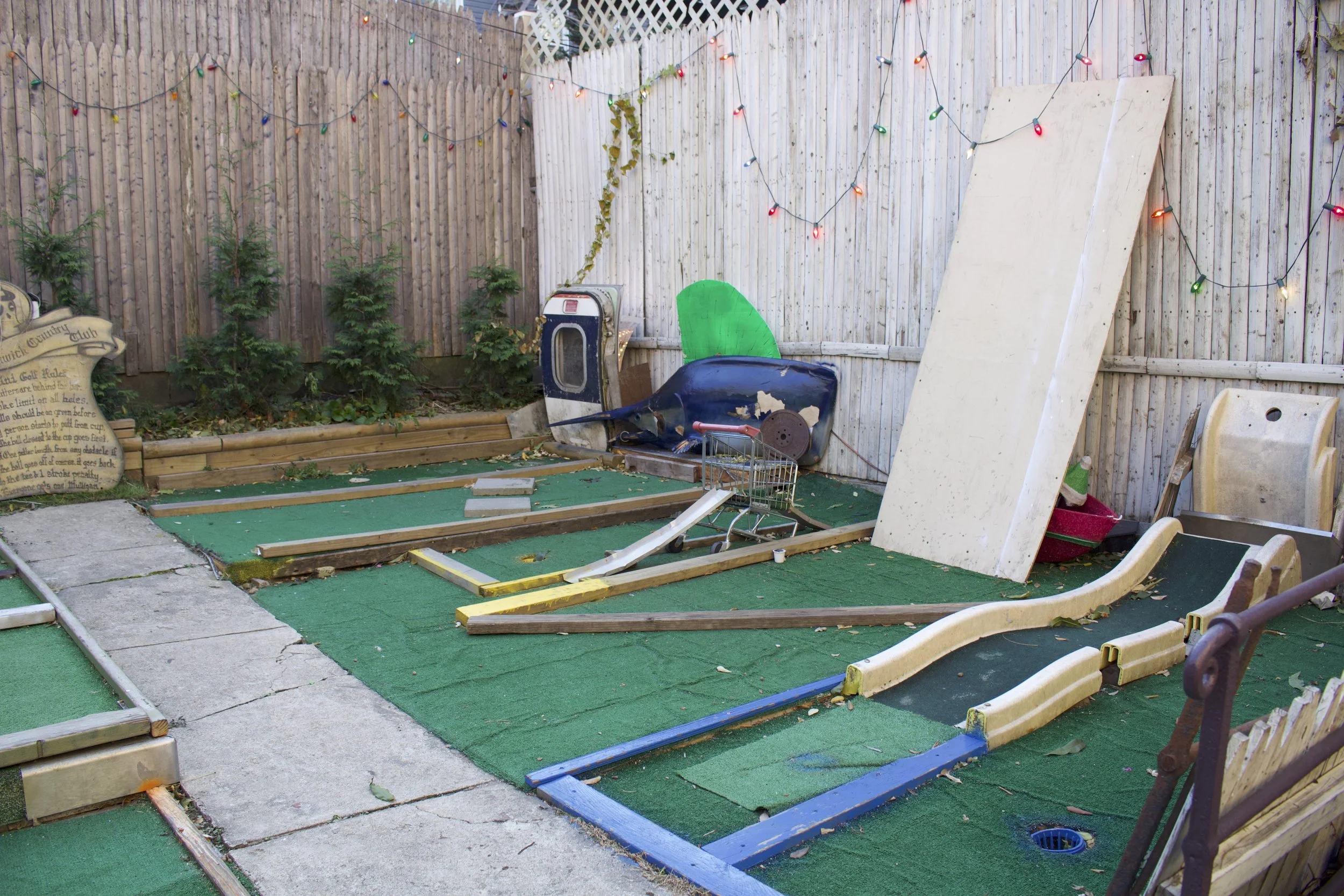 mini golf — BUSHWICK COUNTRY CLUB