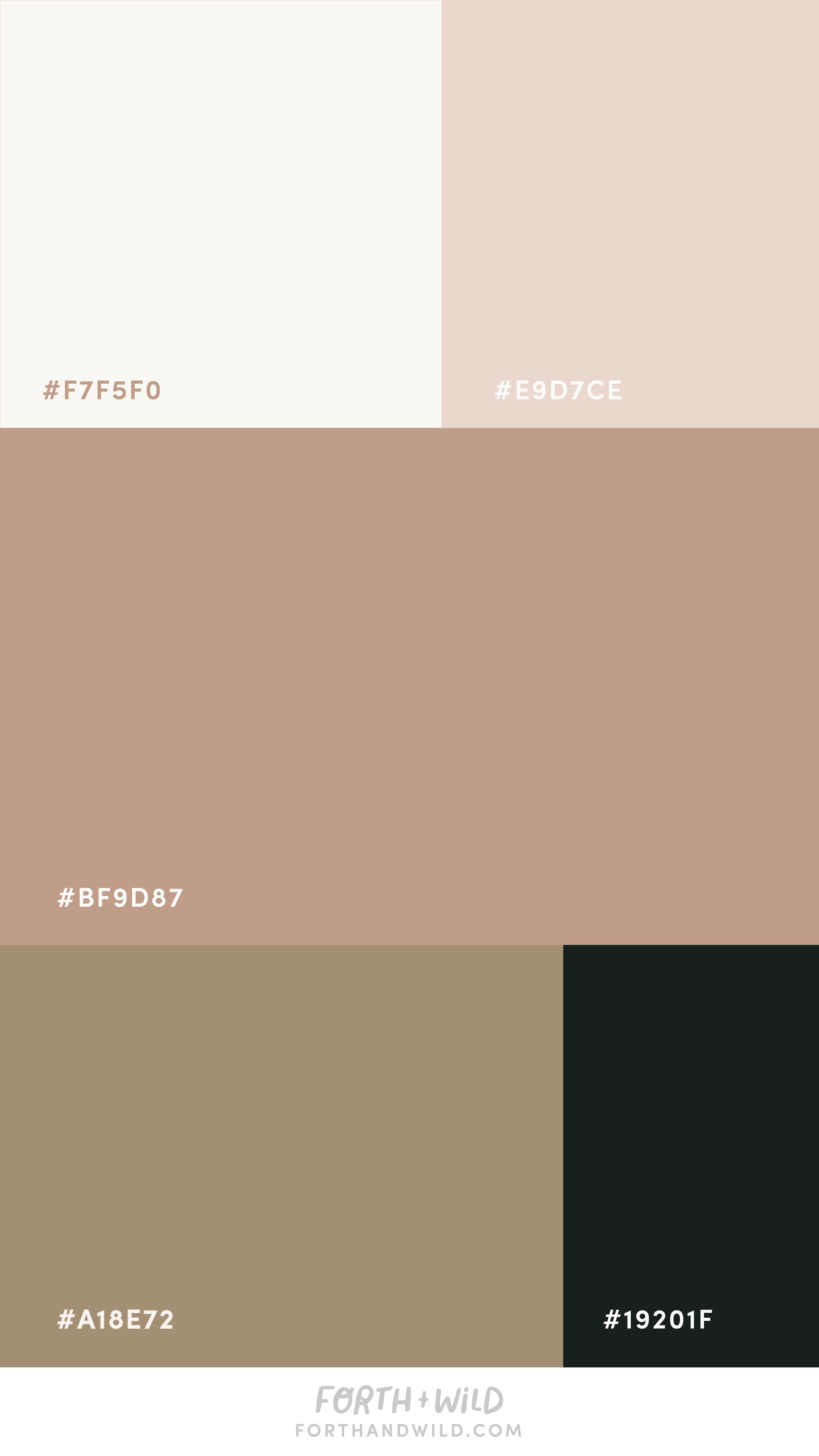 Boho Colour Palette Inspiration — Forth and Wild