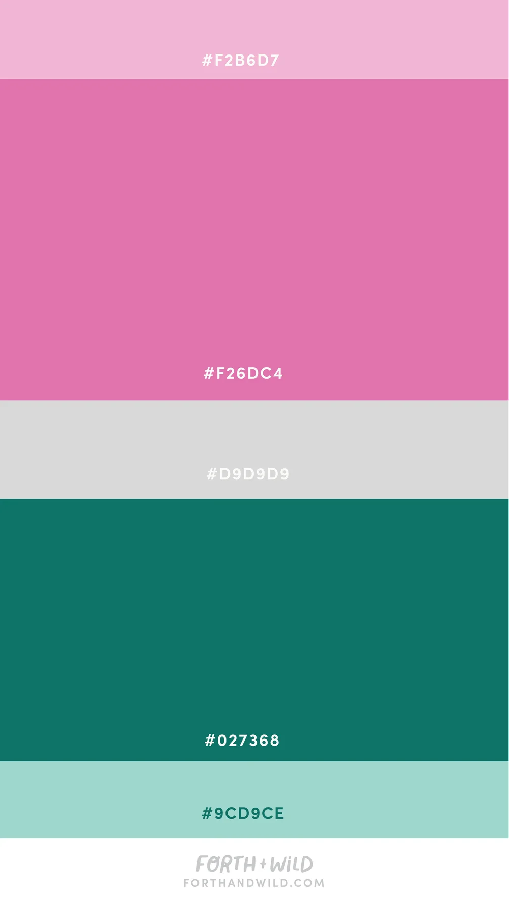 Soothing Spring Colour Inspiration — Forth and Wild