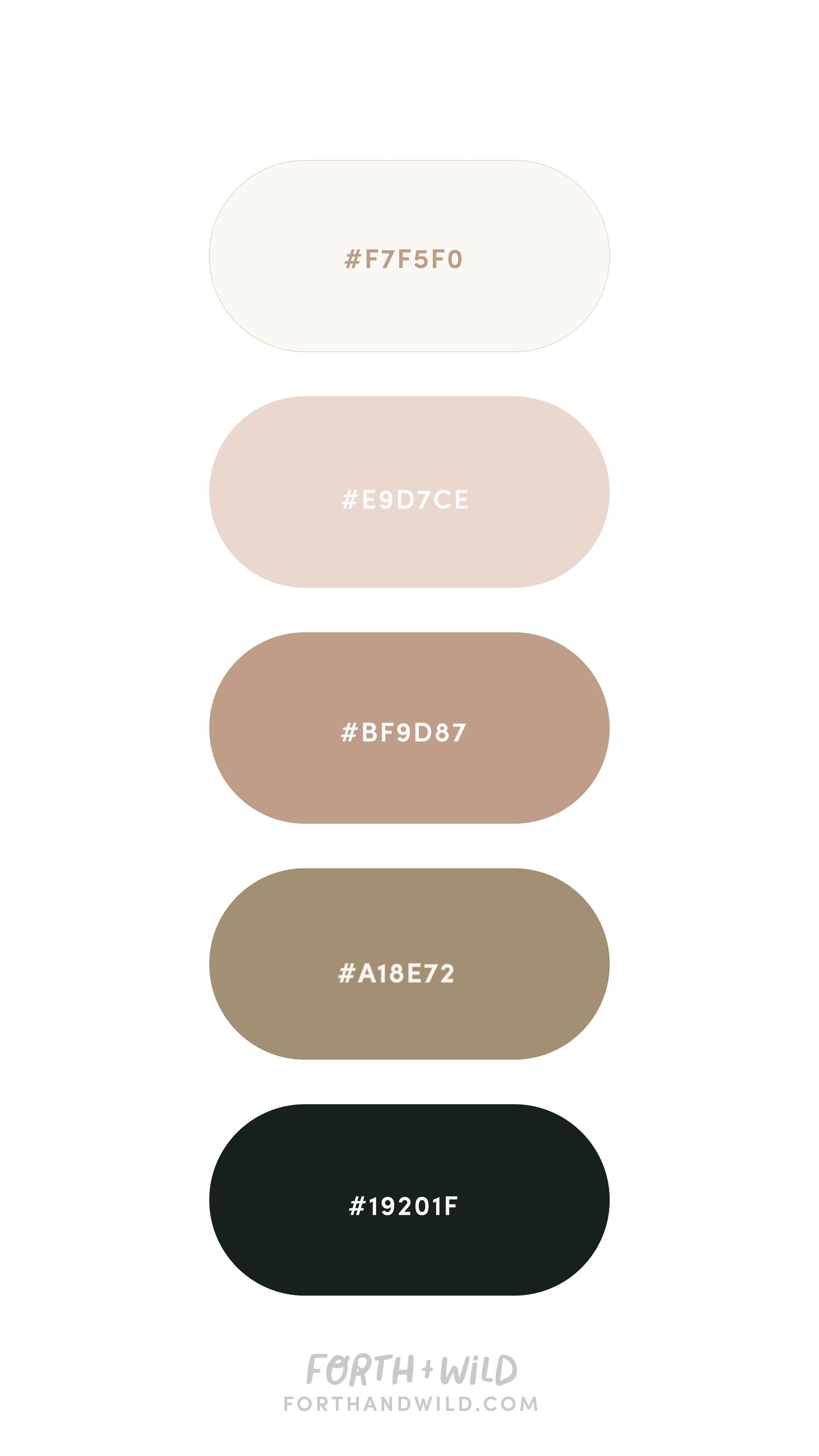 Boho Colour Palette Inspiration — Forth and Wild