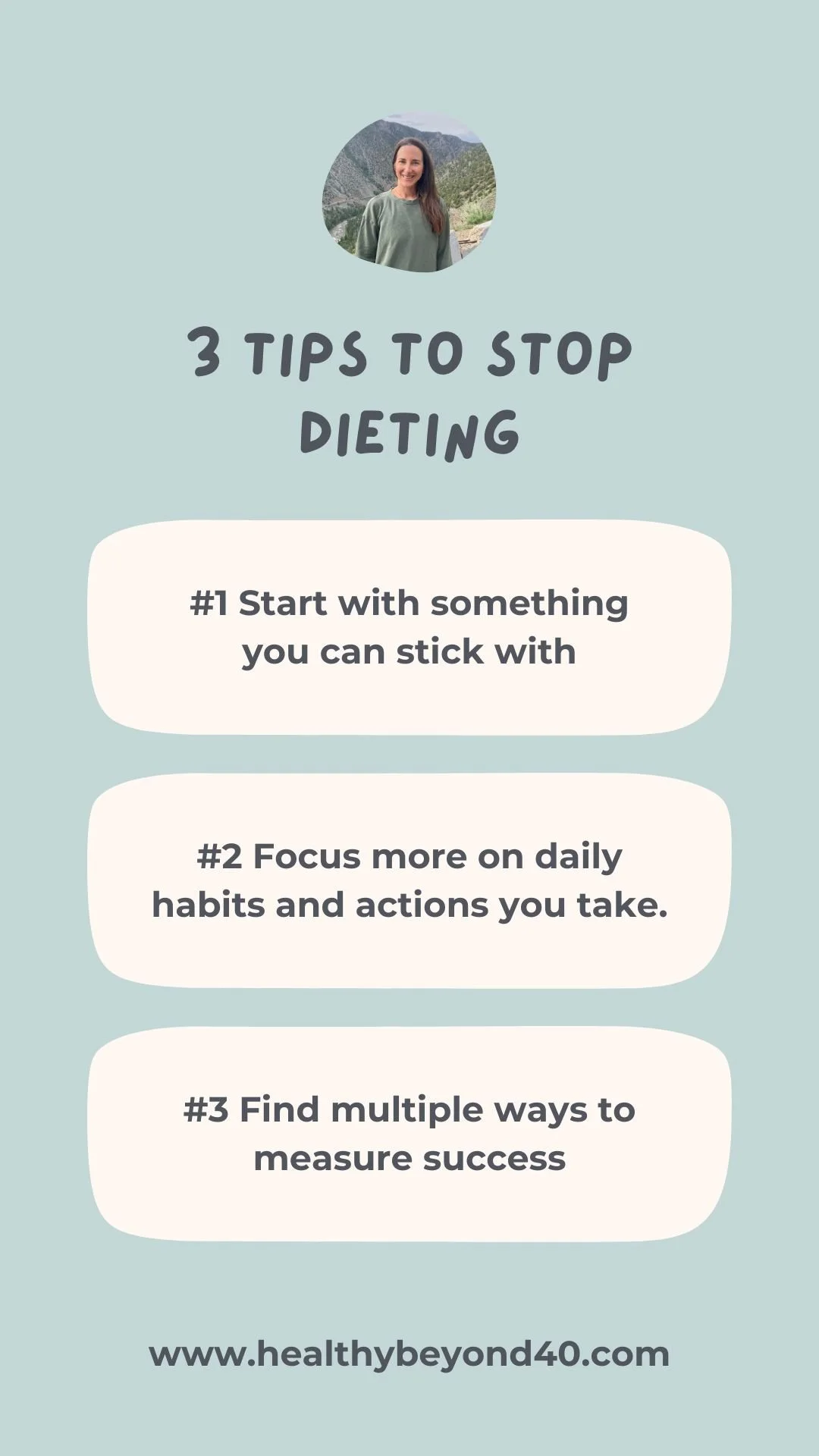 3 Tips to Stop Dieting {Healthy Habits for Weight Loss} — Michele ...