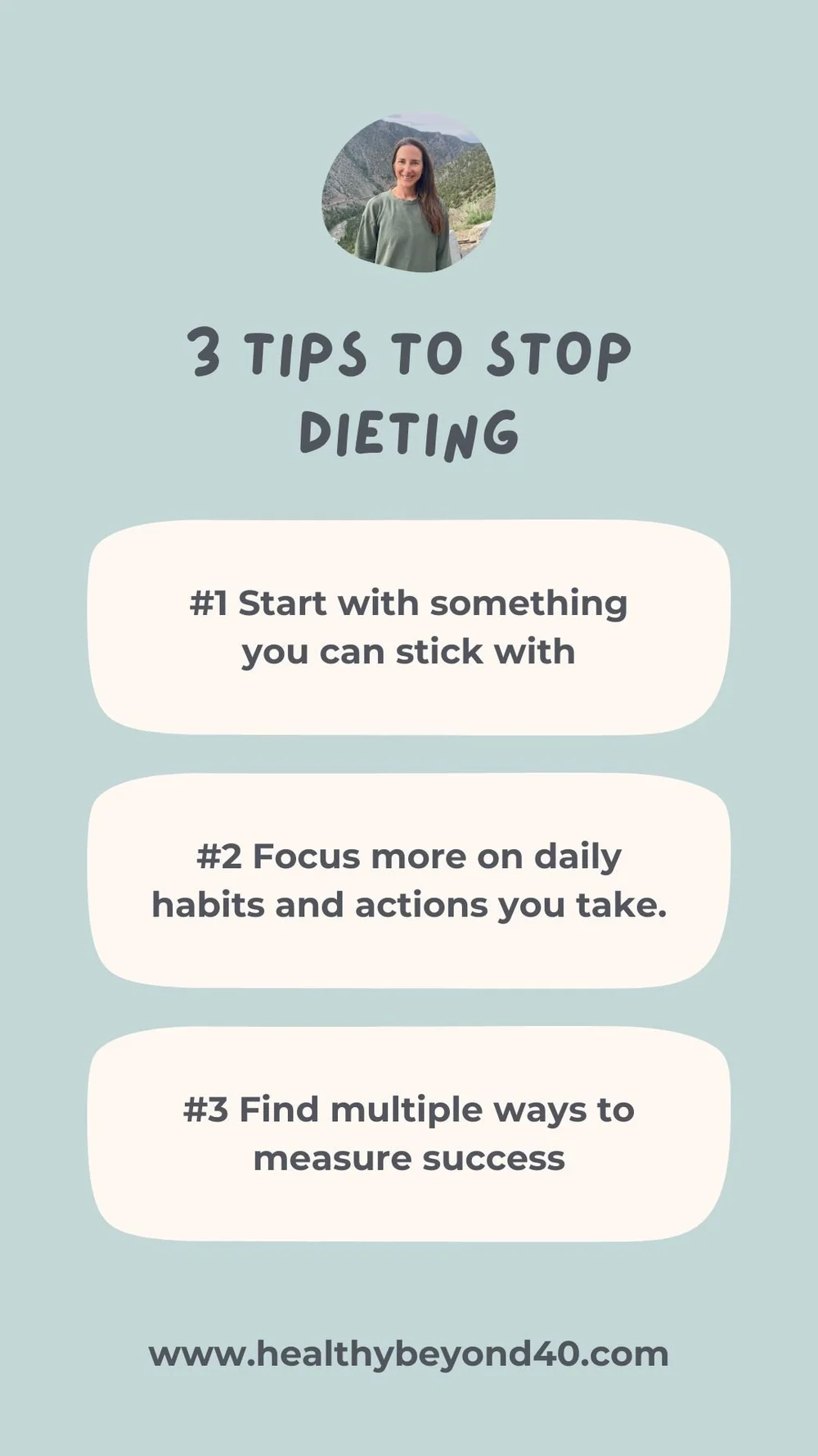 3 Tips to Stop Dieting {Healthy Habits for Weight Loss} — Michele ...
