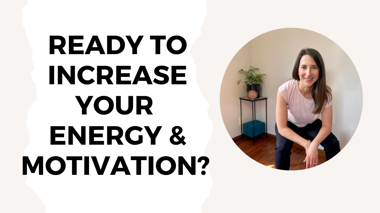 5 Tips to increase your energy levels & Motivation — Michele Riechman ...