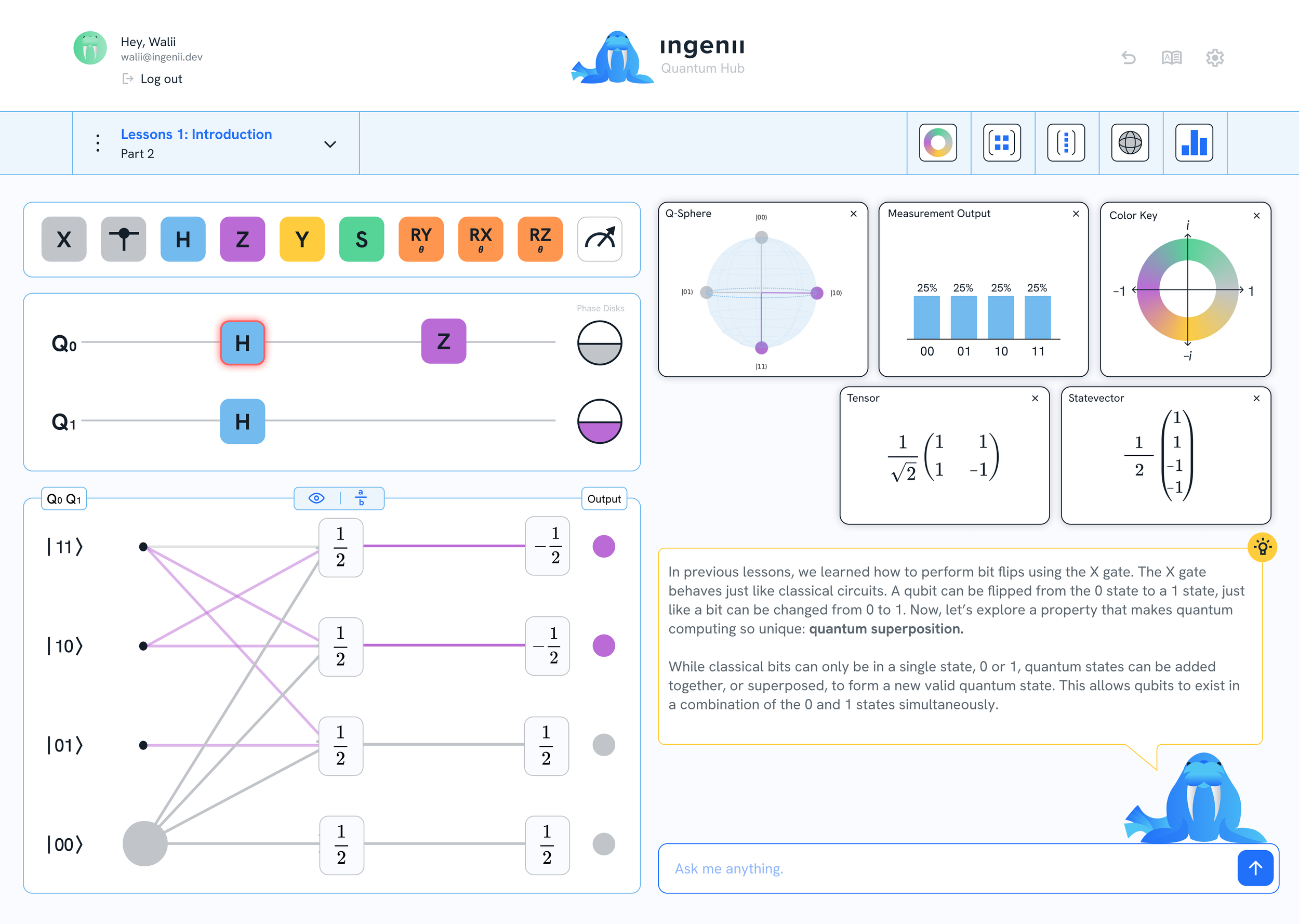Quantum Hub: Visual Learning & Build Your Own QML Algorithms — Ingenii