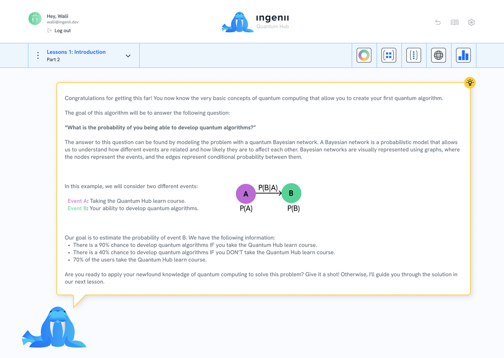 Quantum Hub: Visual Learning & Build Your Own QML Algorithms — Ingenii