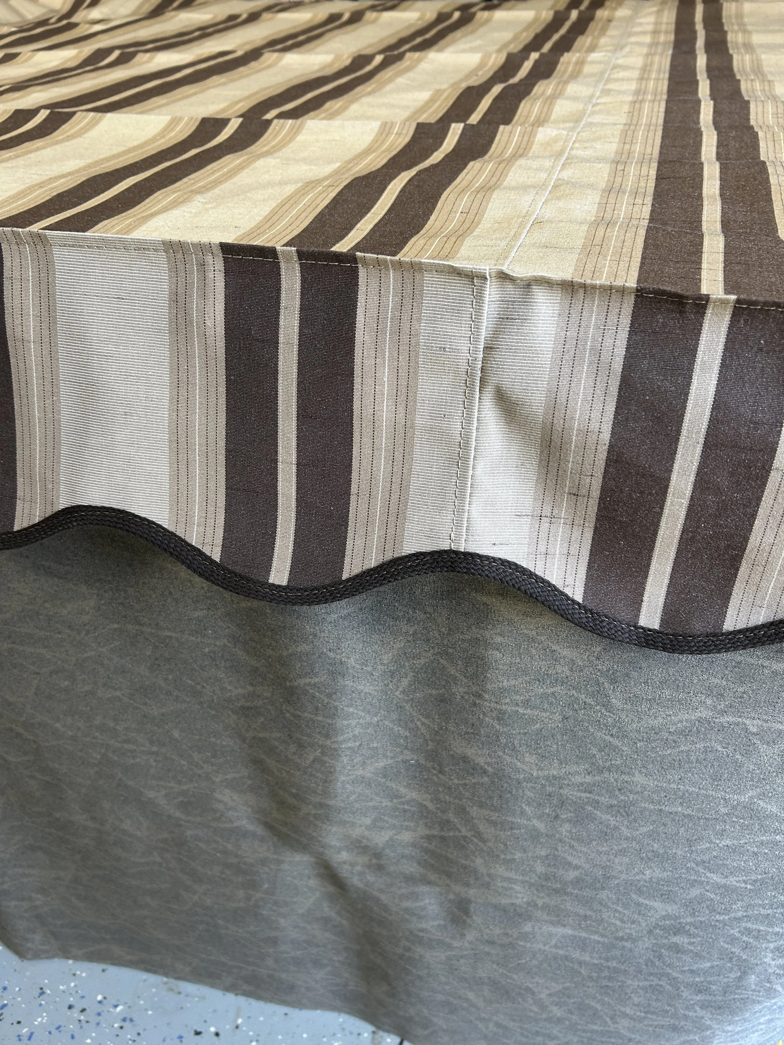 6' x 8' Chocolate Chip awning — Marti's Awnings