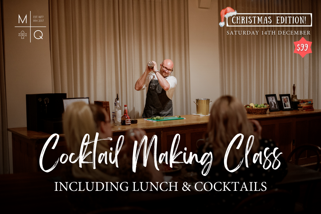 christmas cocktail making class - Saturday session 1 — Mackenzie Quarters
