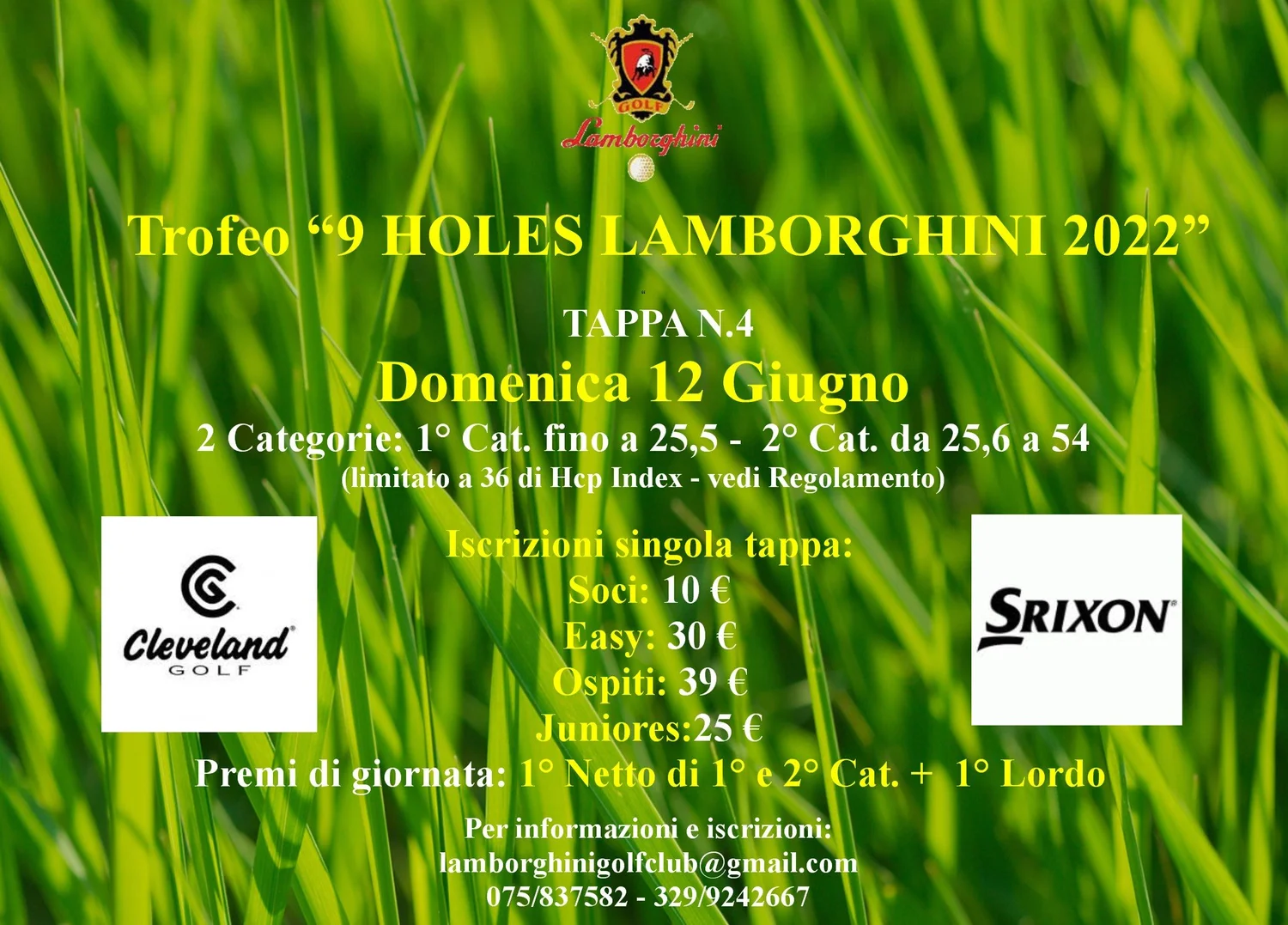 Calendario eventi — Tenuta Lamborghini Wine | Golf | Resort