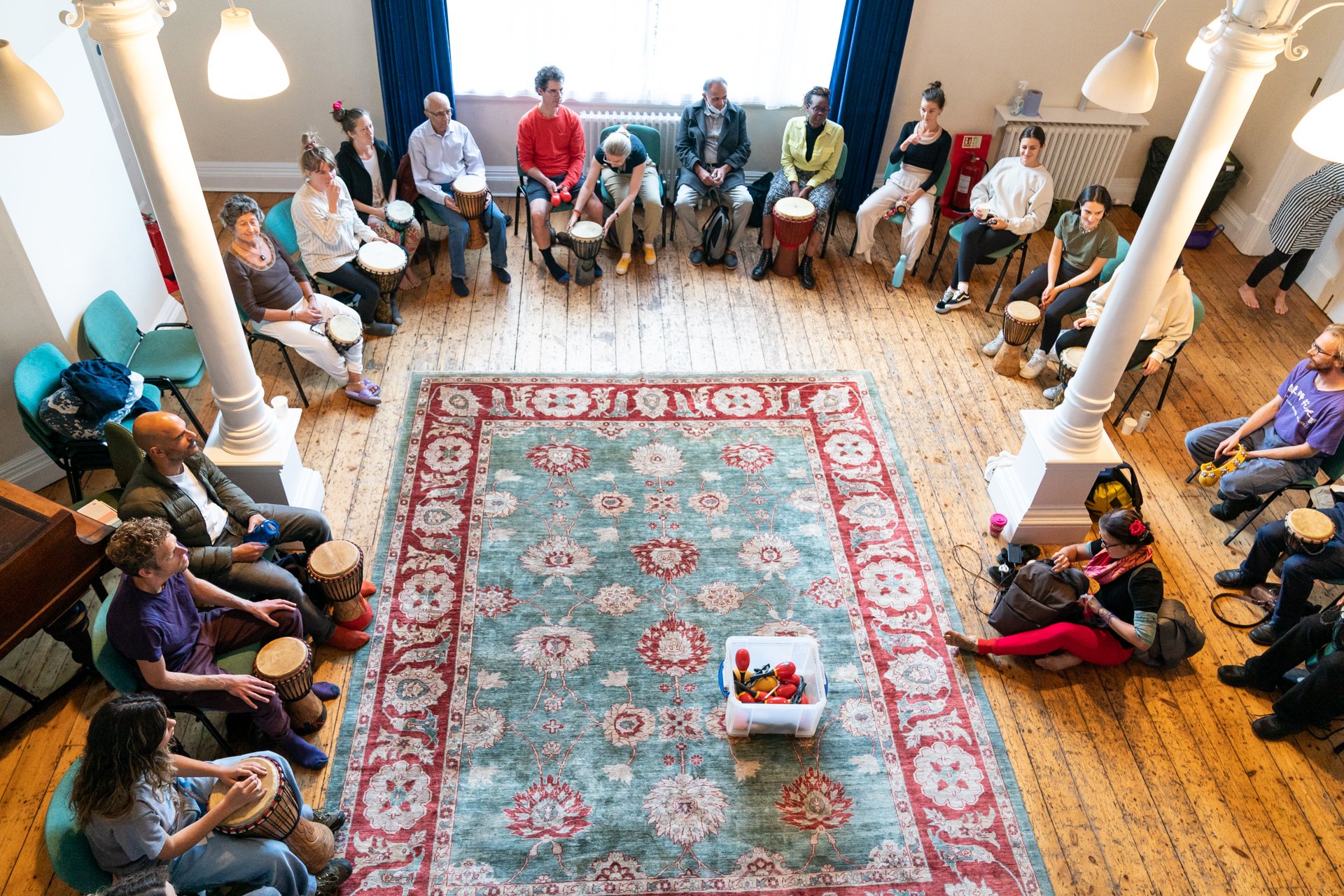 Drum Circle London — Colet House