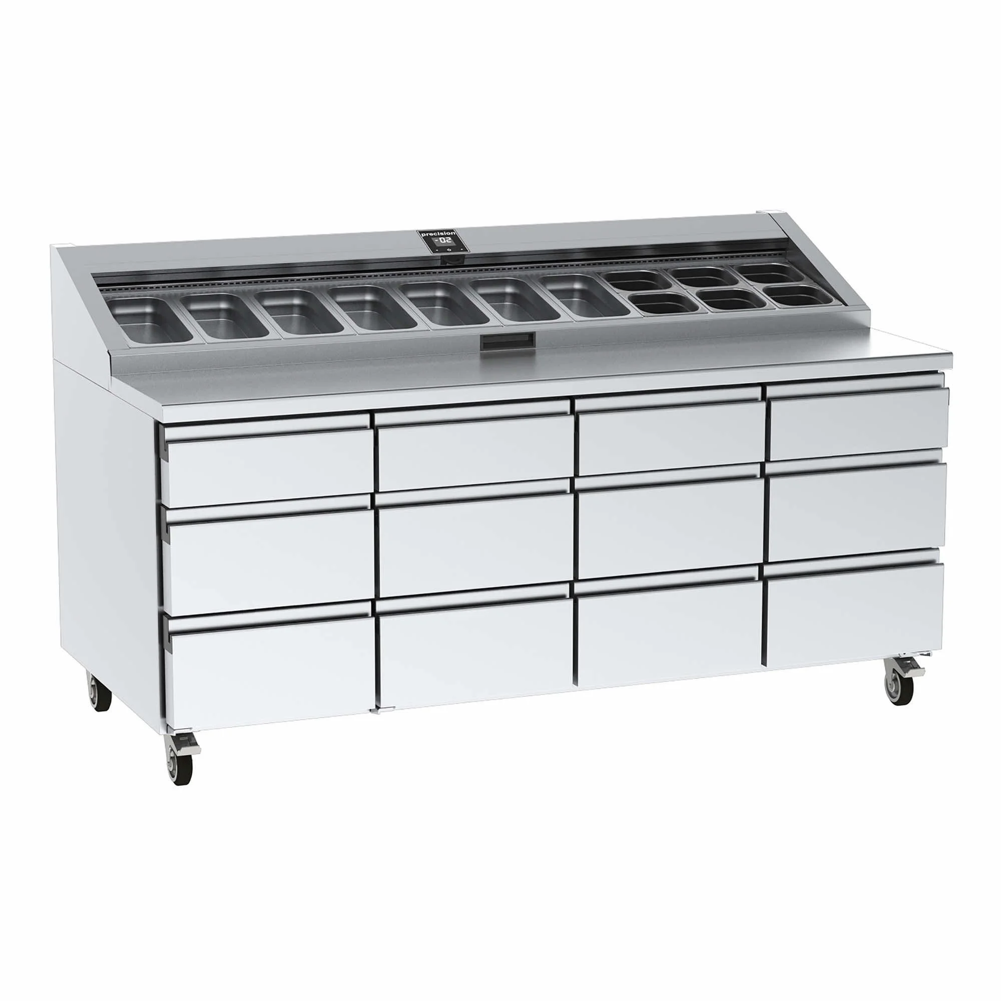 PPC 410 - GN1/1 REFRIGERATED PREP COUNTER — Precision Refrigeration Asia