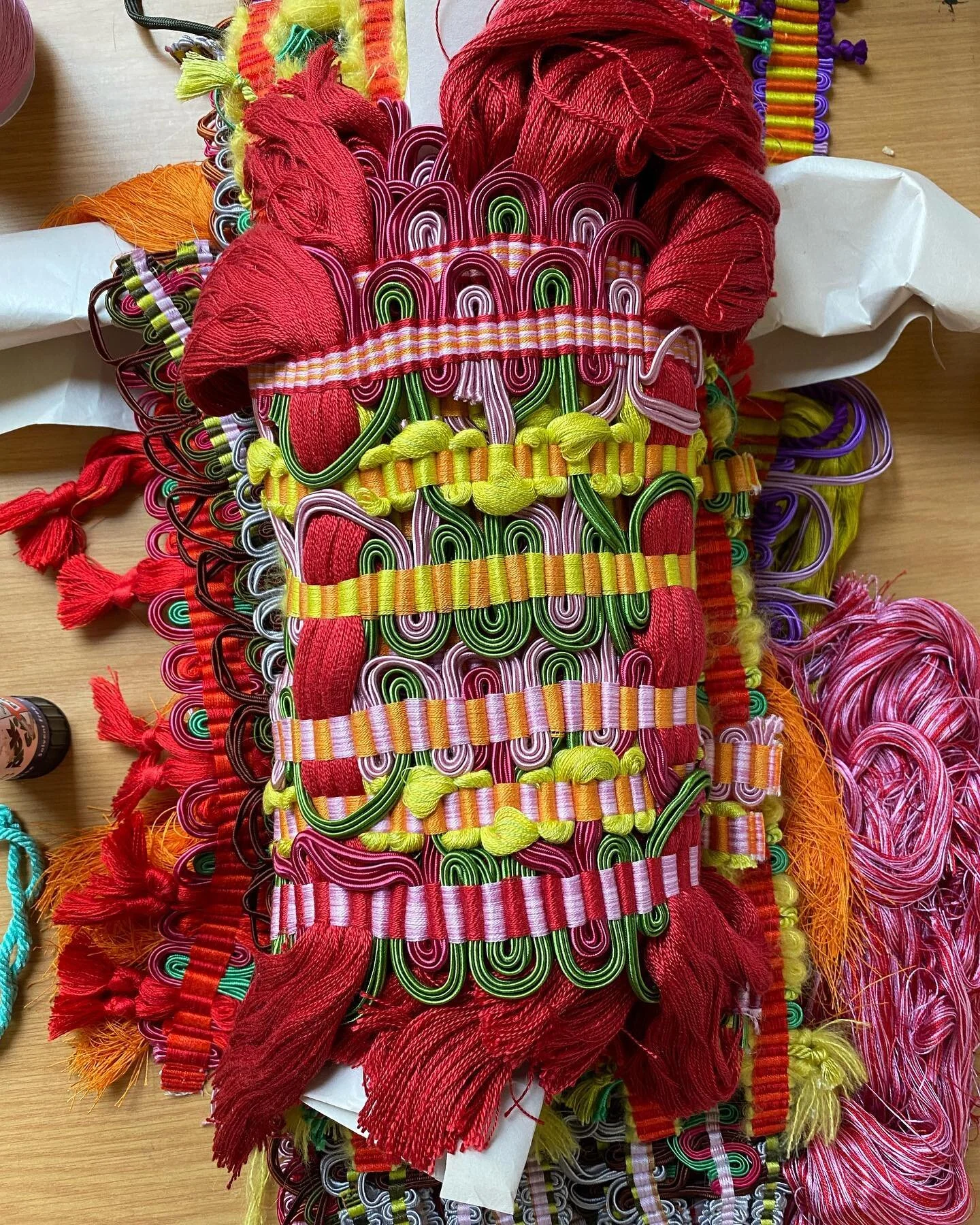 Elizabeth Ashdown | Passementerie Artist - Textile Art - Weaving ...