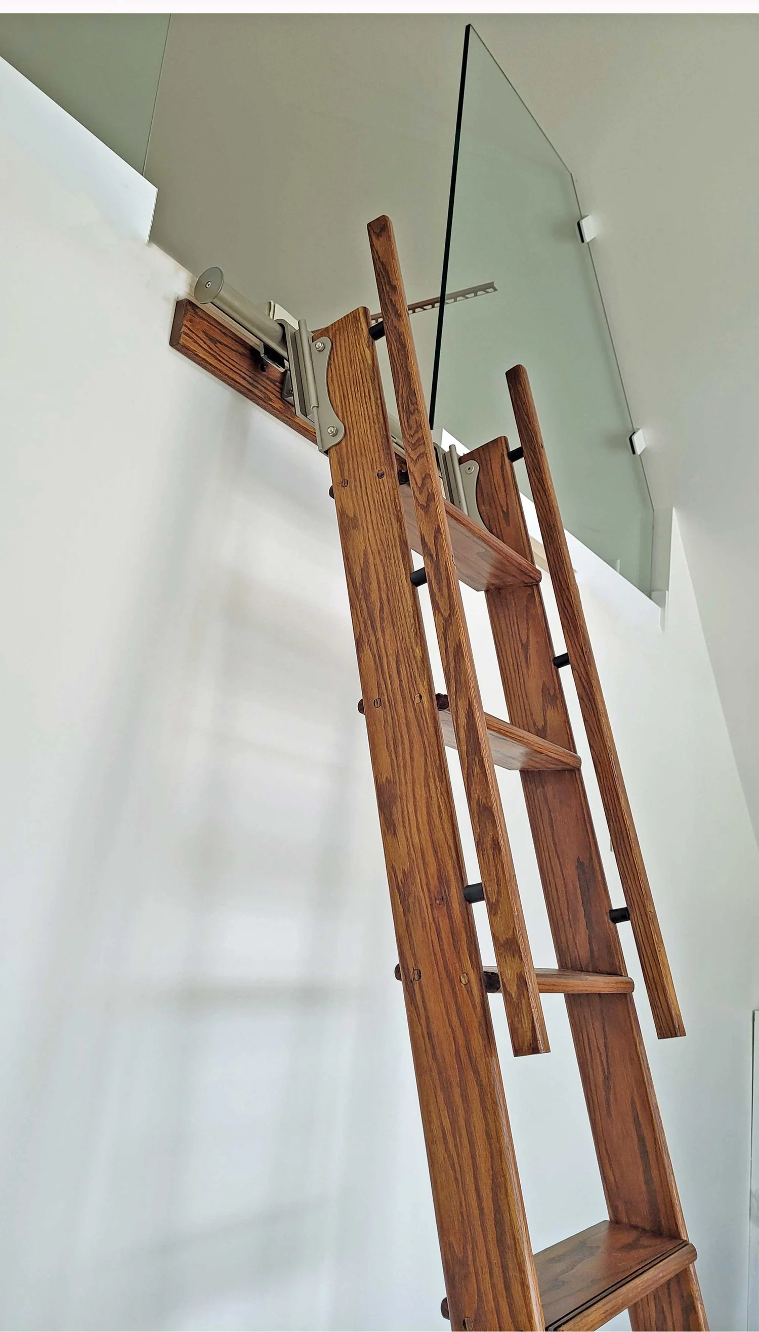 Wood Handrails — Custom Ladder Company Ltd.