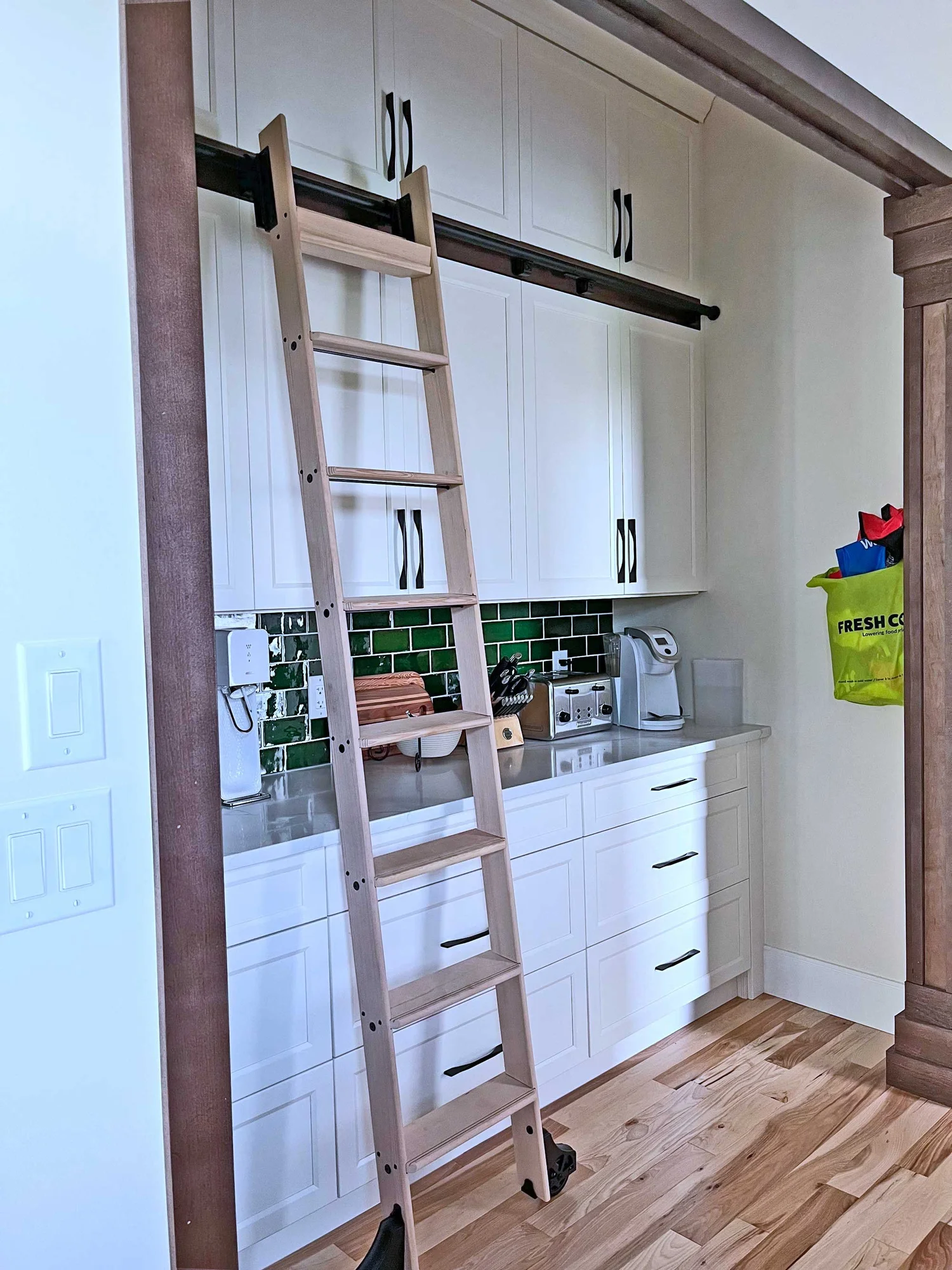 Kitchen & Pantry Ladders — Custom Ladder Company Ltd.