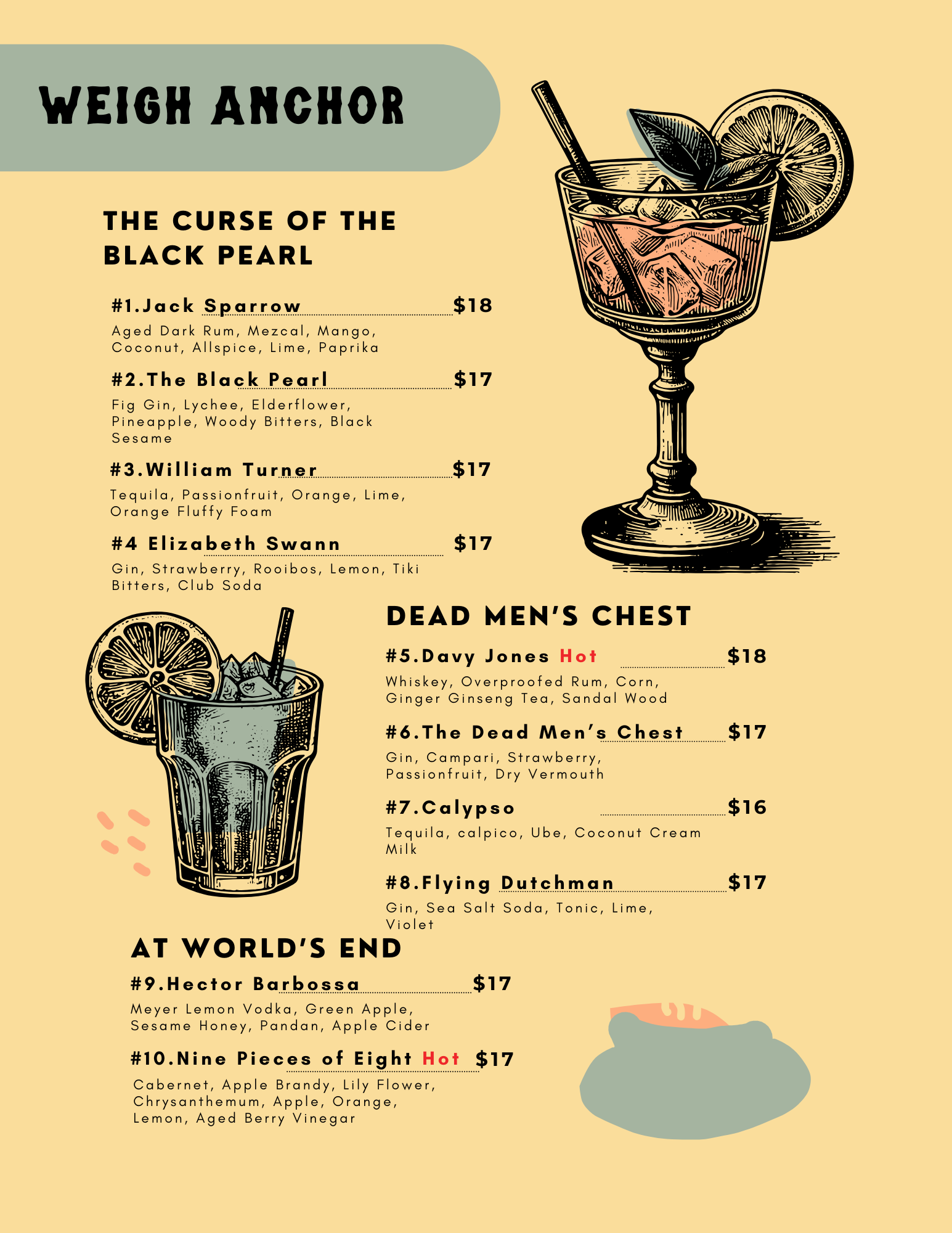 Menu — The Compass