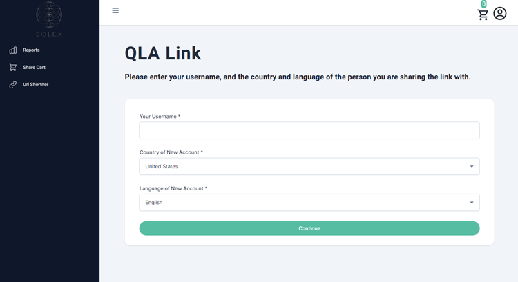How to Use the ‘Quick Start Cart’ Tool — Solex