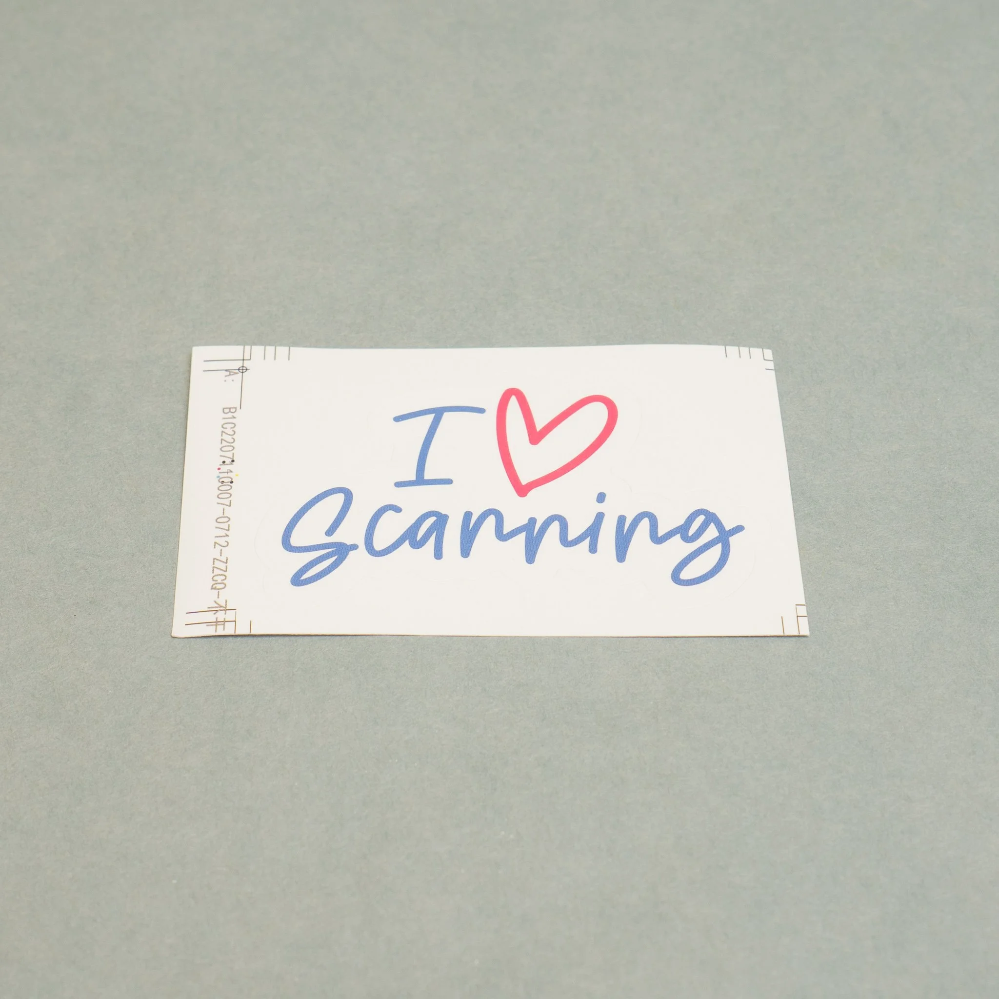 "I Love Scanning" - Sticker — Solex