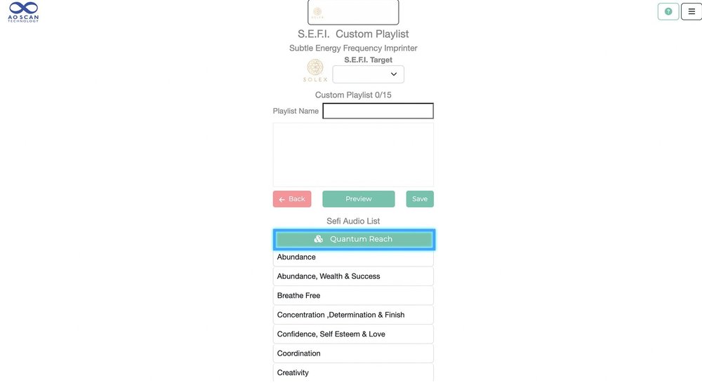 How to Make your Own Custom Playlist in SEFI — Solex