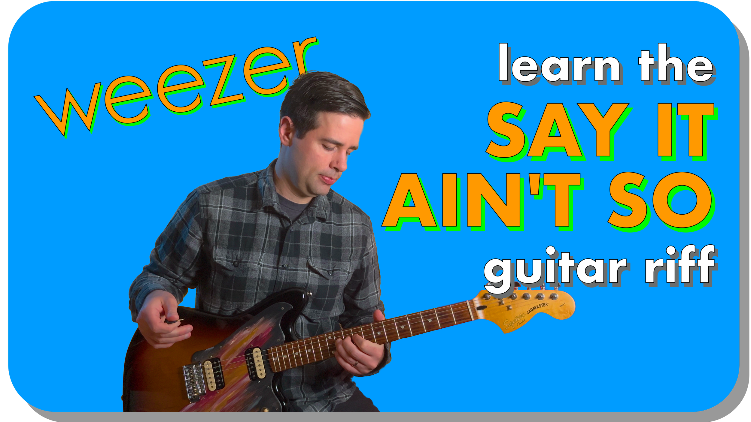 Riptide Guitar Riff | Easy Tutorial | Dan Essaf Music