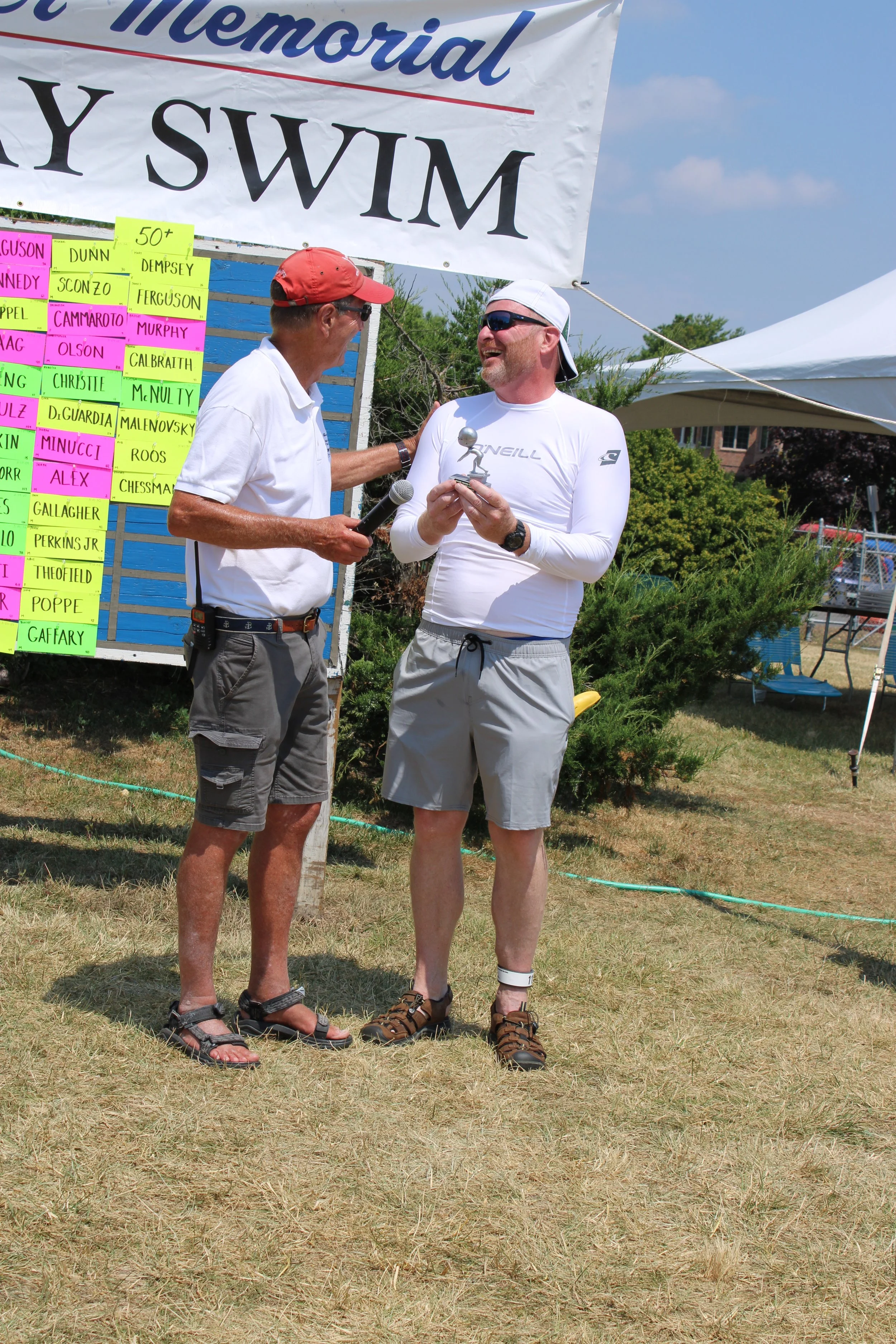 Community Comes Together at the Maggie Fischer Cross Bay Swim — Fire ...