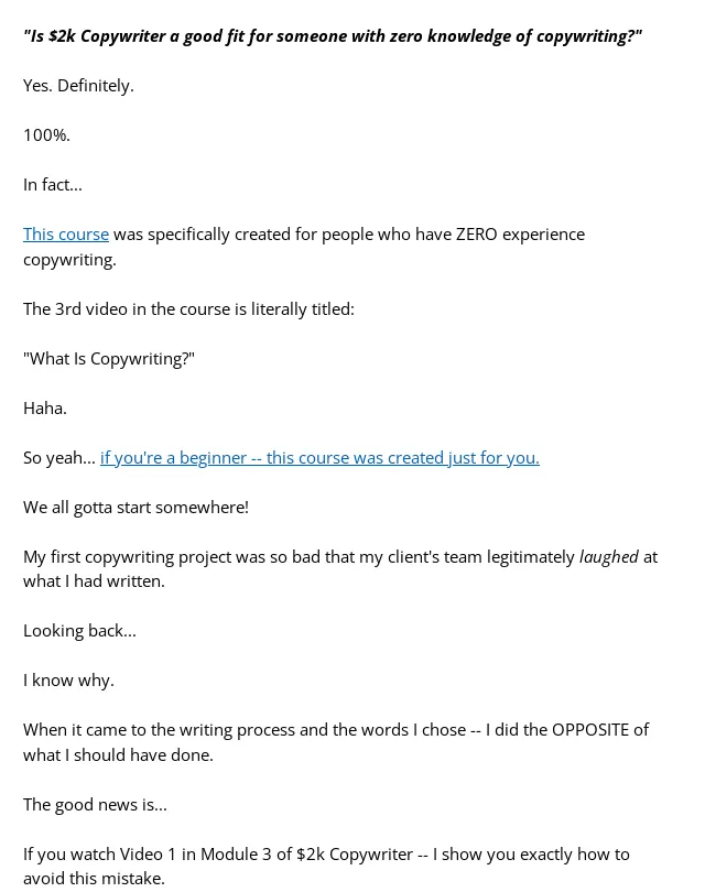 How to write a welcome email sequence for your online course — Hoppy Copy