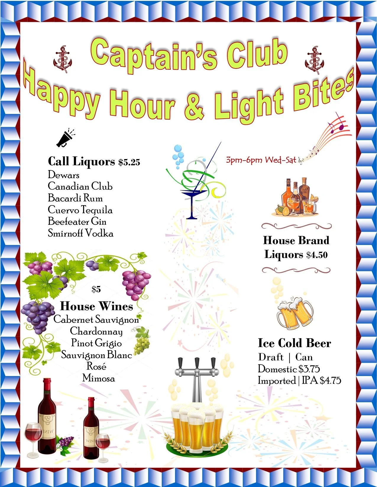 CAPTAIN'S CLUB — Corkscrew Shores