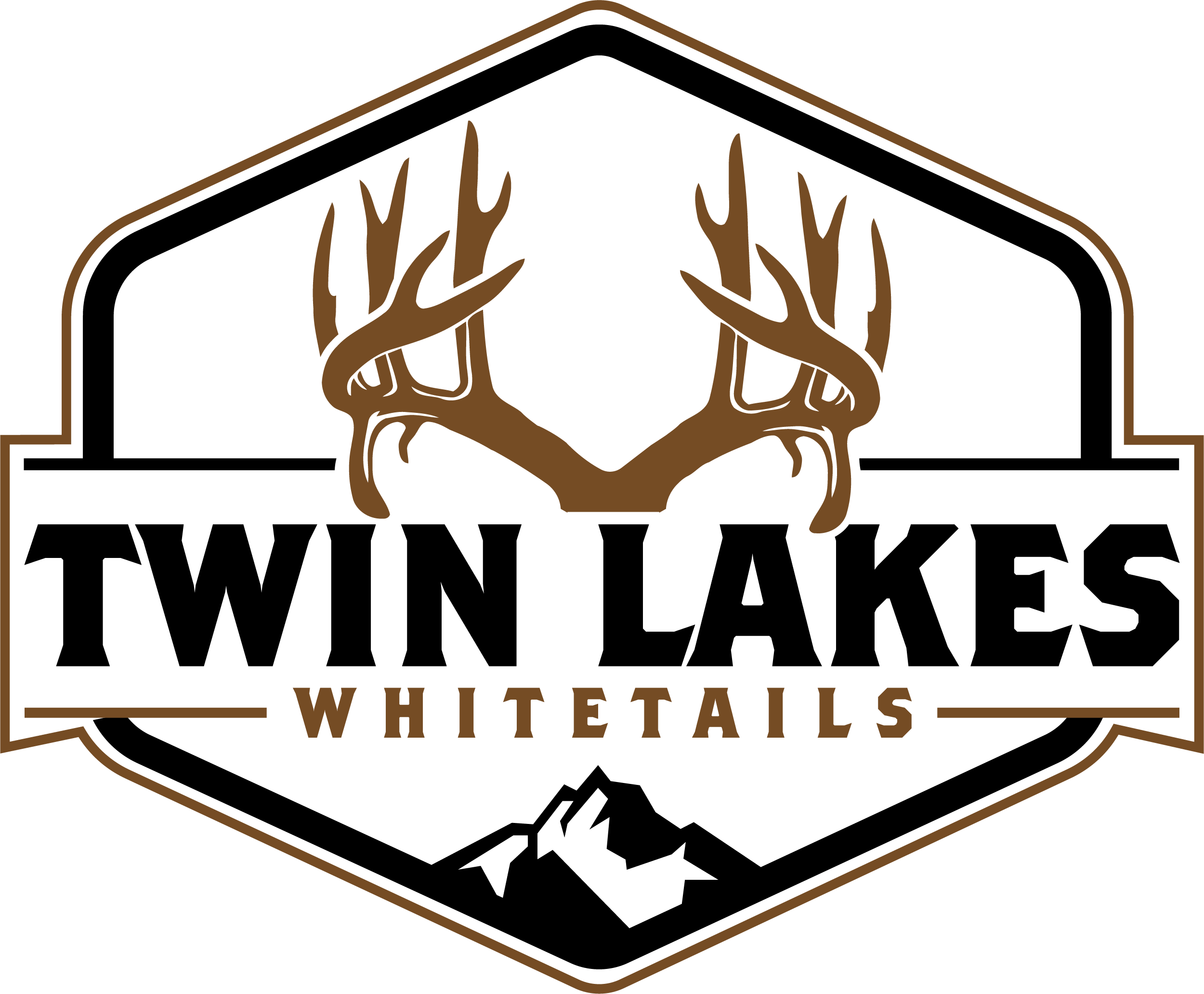 Whitetail Deer Hunting Logo