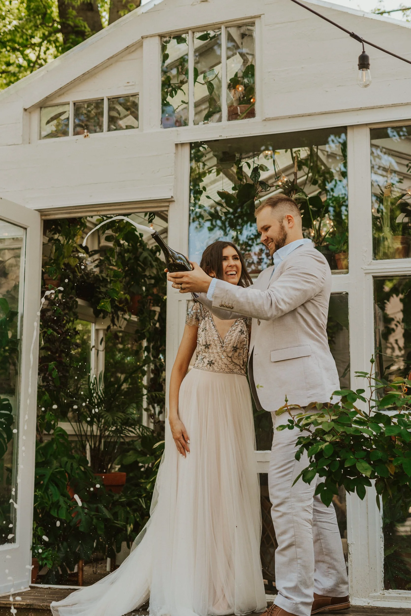 Tennessee Greenhouse Elopement | Sara + Tyler — Megan Morris Photography
