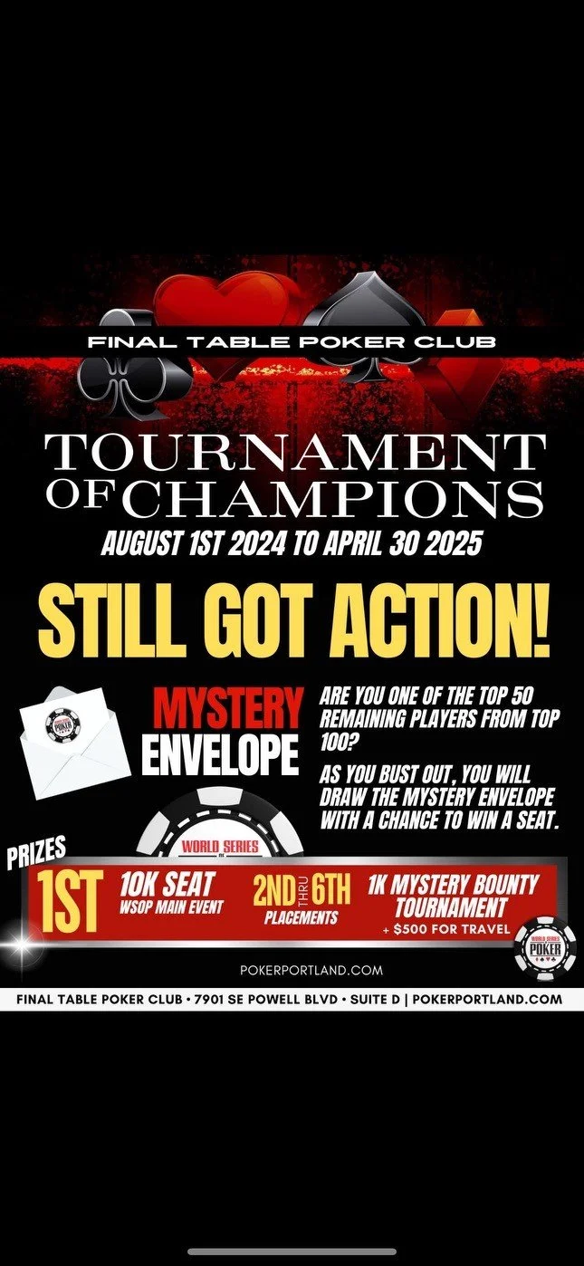 Final Table Poker Club - Portland
