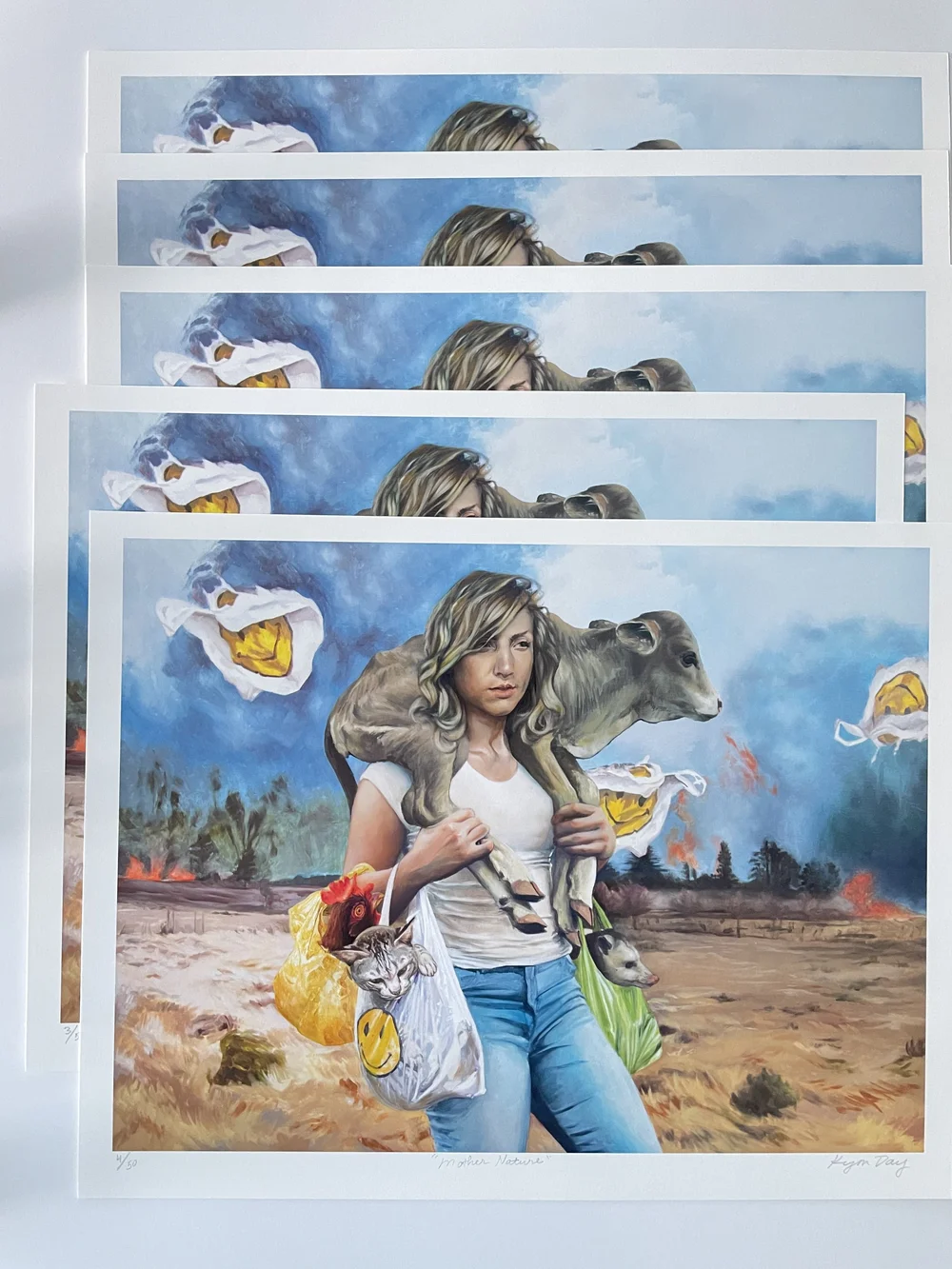 The Visitation // Limited Edition Reproduction Print — KYM DAY STUDIO
