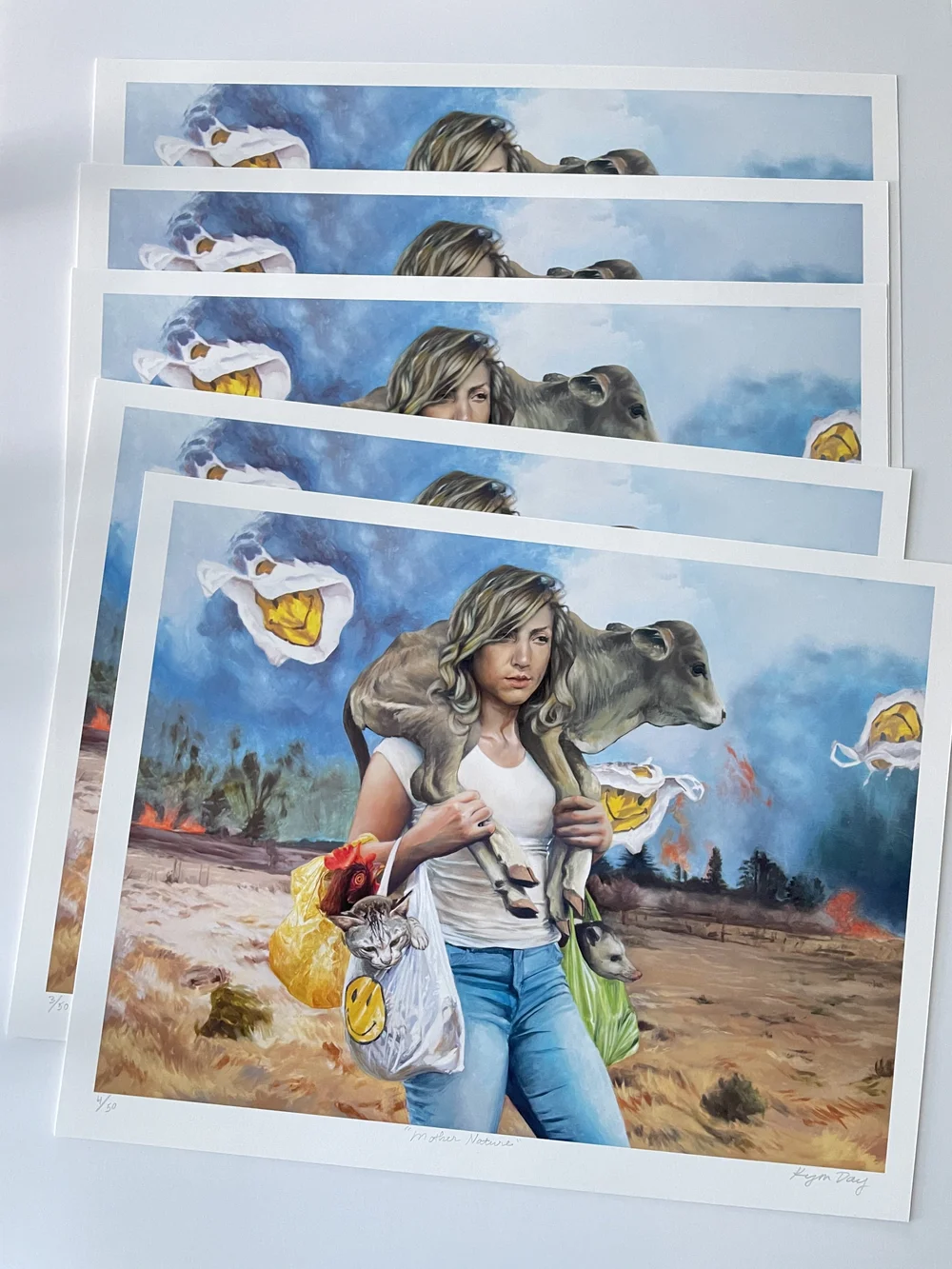 The Visitation // Limited Edition Reproduction Print — KYM DAY STUDIO
