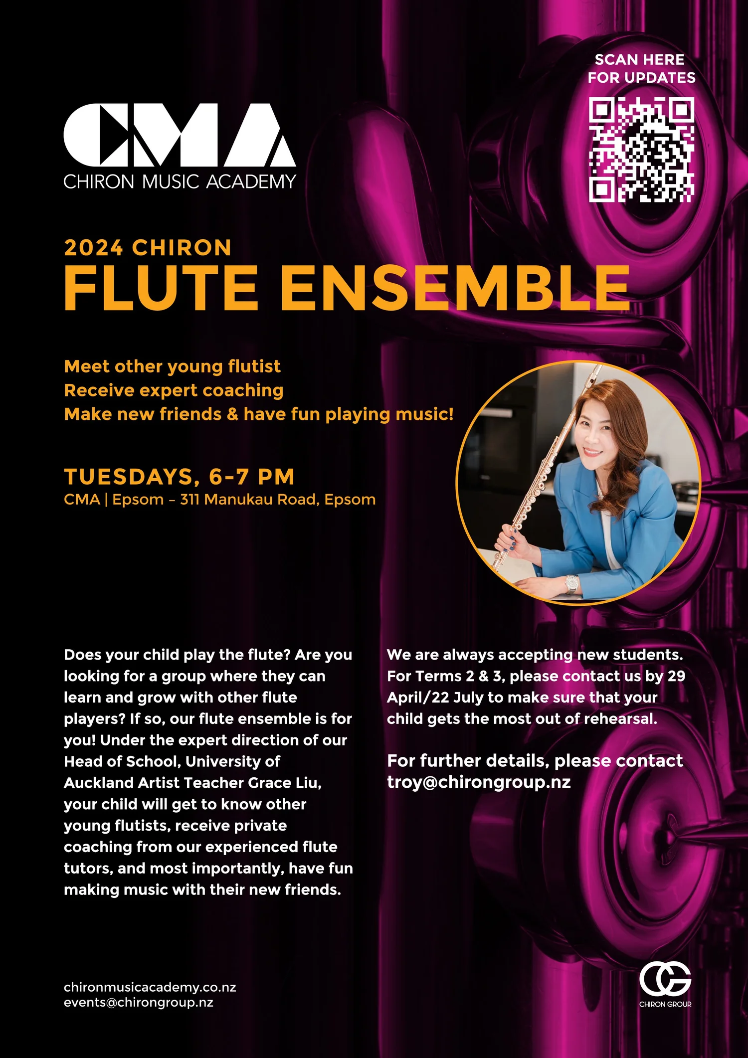 Flute Choir 2024 — Chiron Music Academy