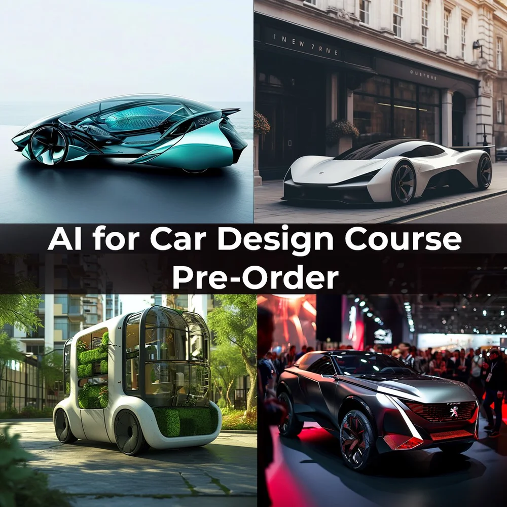 AI for Car Design Course Pre-Order — Berk Kaplan
