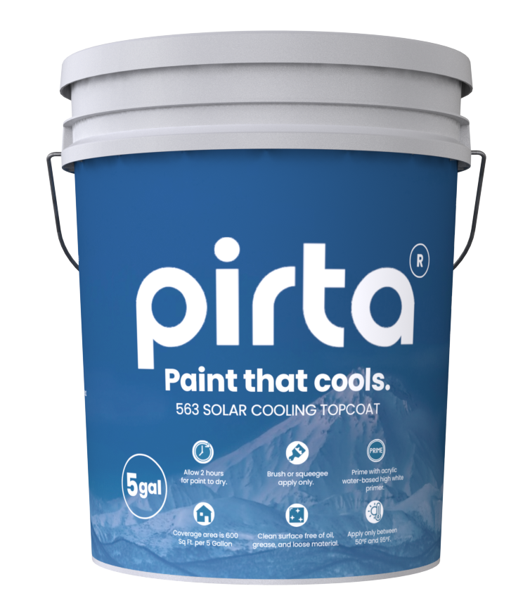 High Performance Solar Cooling Paint — Pirta®