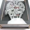 Lego Millennium Falcon Display Coffee Table — Walnut hardwood and veneer