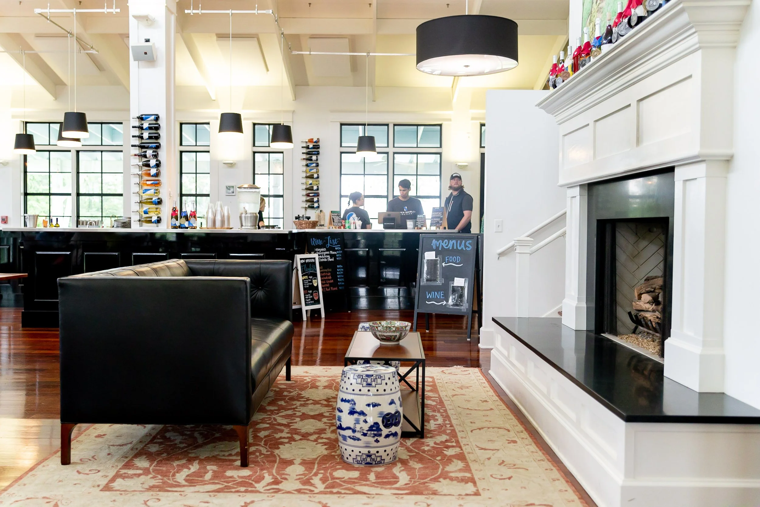 Restaurant & Tasting Room — Upper Shirley Vineyards - Richmond ...
