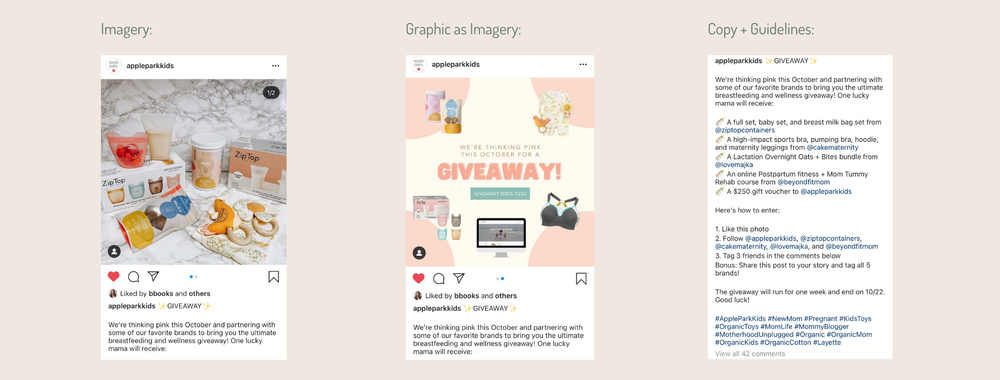 How to Plan a Giveaway with Brands — Homemade Social