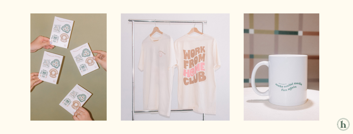 An Unfiltered Look Inside Our First-Ever Merch Launch — Homemade Social