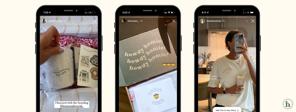 An Unfiltered Look Inside Our First-Ever Merch Launch — Homemade Social