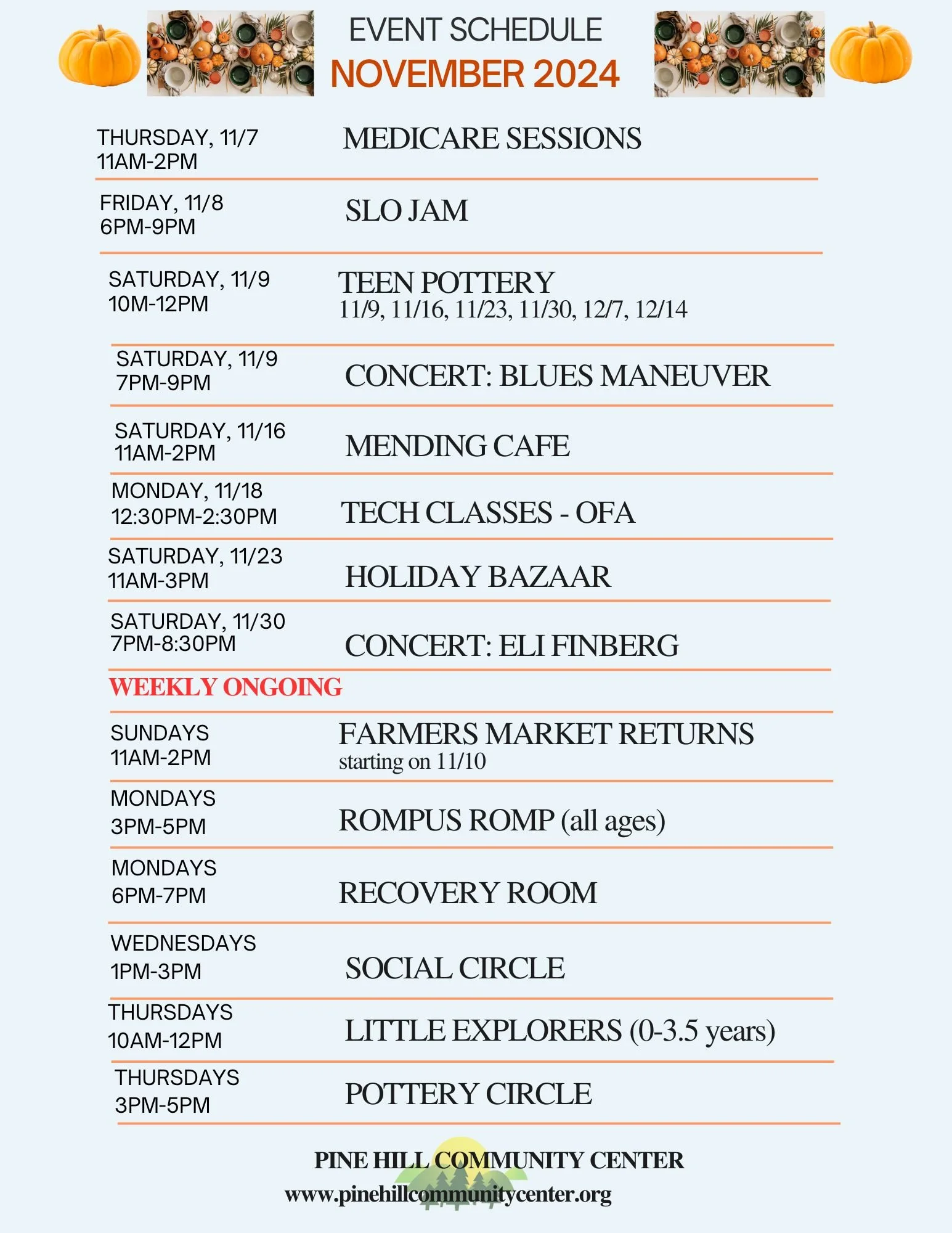 Pine Hill Community Center