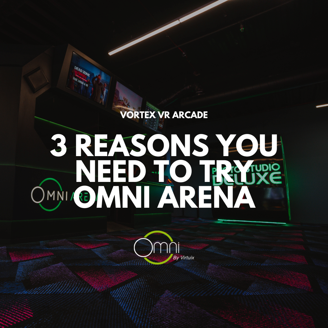 Vortex VR Arcade Attractions: Dive into Dark Ride & Omni Arena