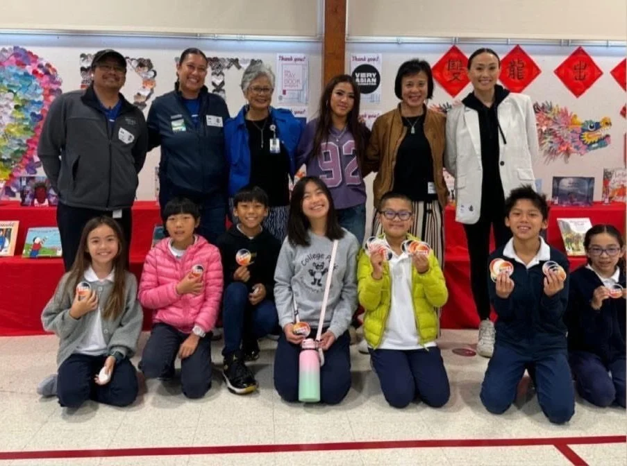 Bay Area schools receive book donation with the help of an Olympian ...