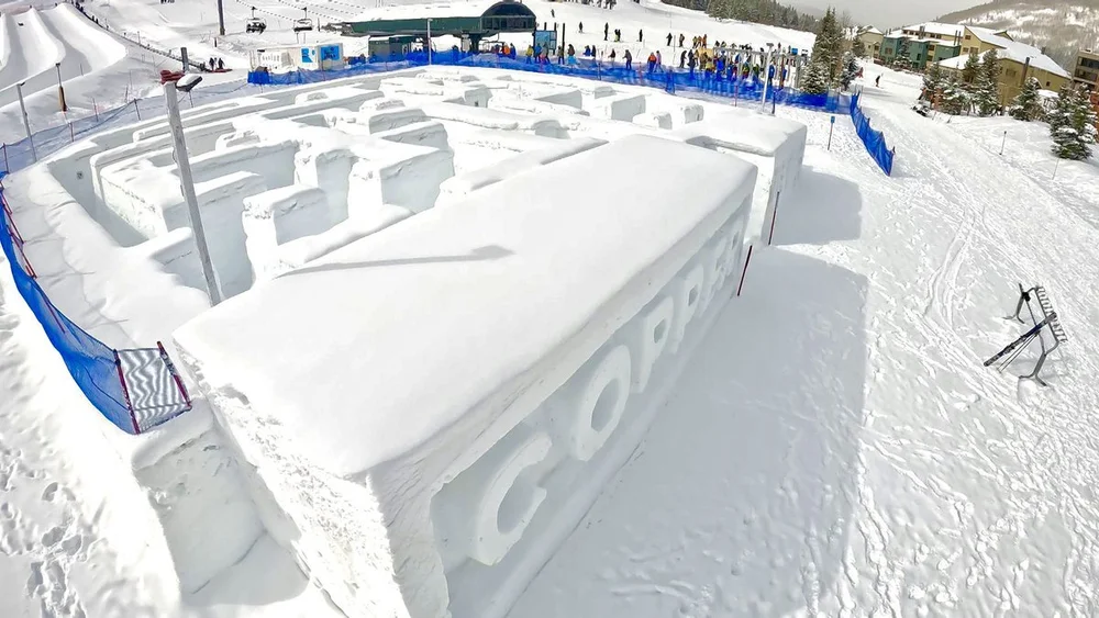 Snow Maze — Copper Mountain