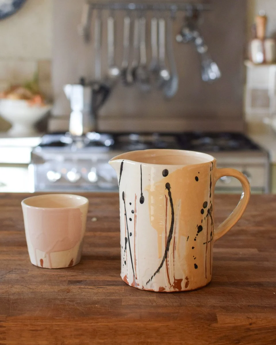 Wheel-thrown slipware pottery — Tamsin Jardinier | Coaching, Embodied ...