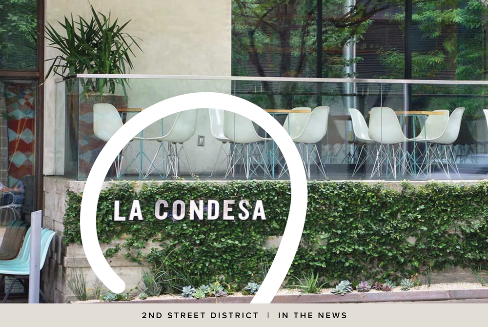 La Condesa included in "7 things to know in Austin food right now: 2 ...