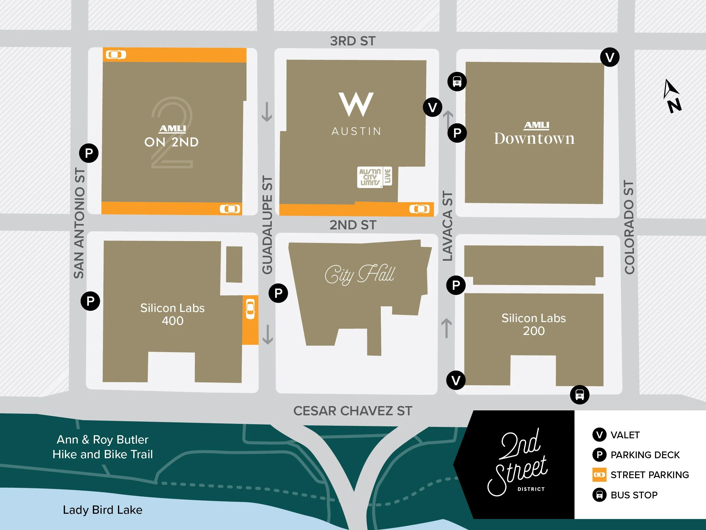 Parking | 2nd Street District | Downtown Austin, TX