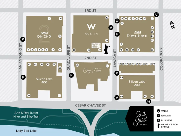 Directory | 2nd Street District | Downtown Austin, TX