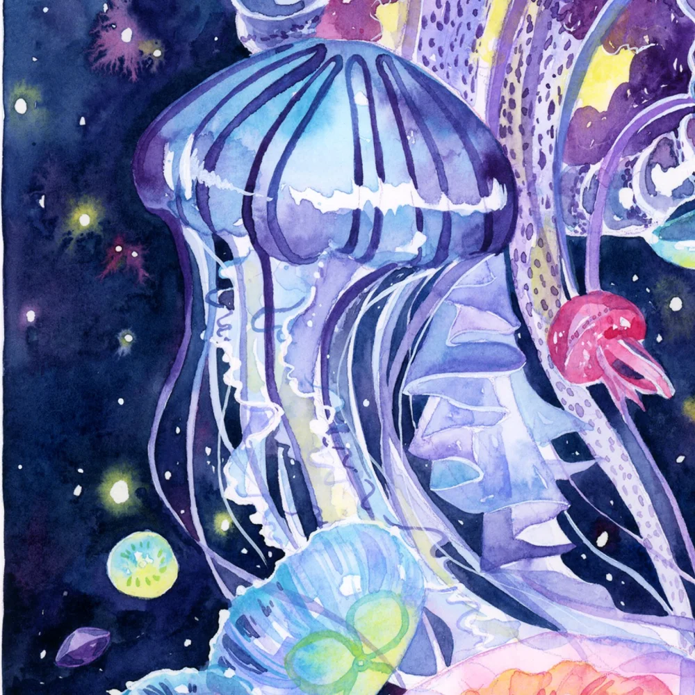 Jellyfish Paintings