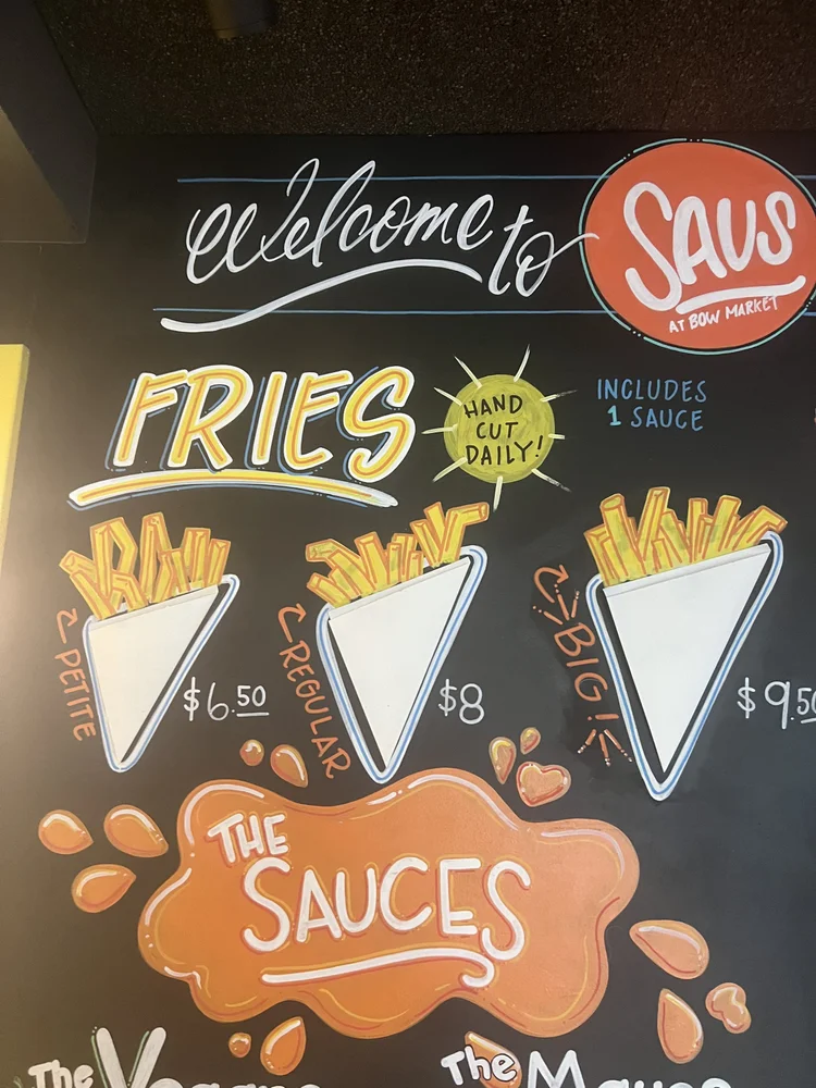Bow Menu — Saus